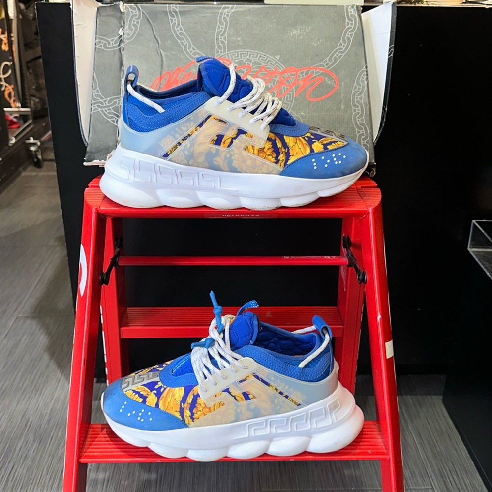 Versace Chain Reaction Sneaker - Gem